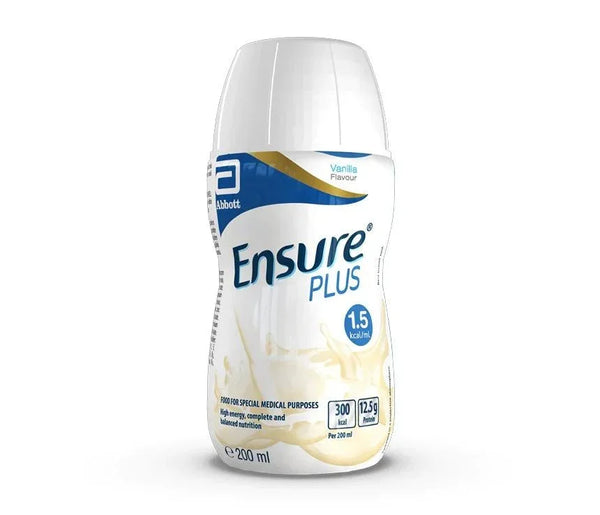 Ensure Plus Bottle Vanilla 200ml x 12 | EasyMeds Pharmacy