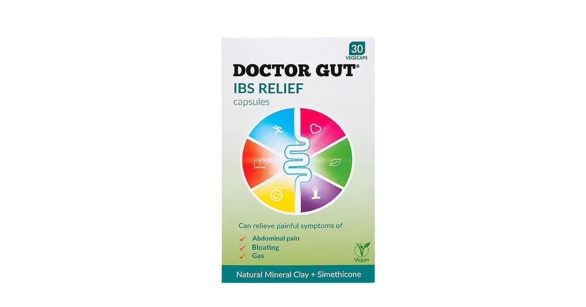 Doctor Gut IBS Relief Capsules x 30 | Drug-Free, Natural Relief ...