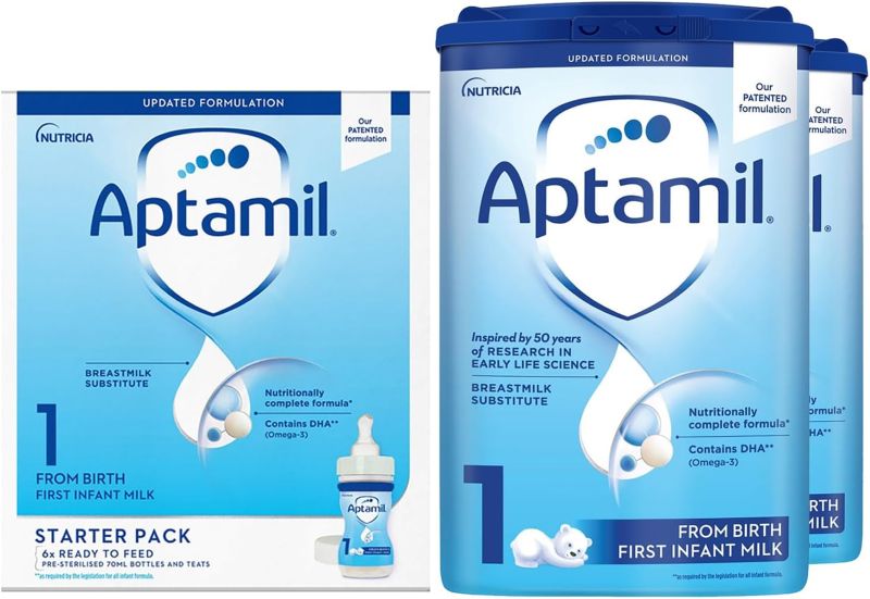 Aptamil 1 First Newborn Starter Baby Milk Formula Bundle – EasyMeds ...