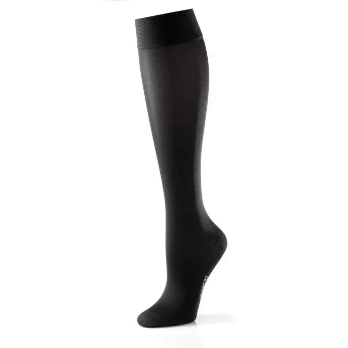 Activa Class 1 Below Knee Compression Stockings Black XL Closed Toe ...