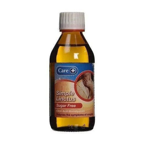Care+ Simple Linctus Sugar Free 200ml Cough Syrup – EasyMeds Pharmacy
