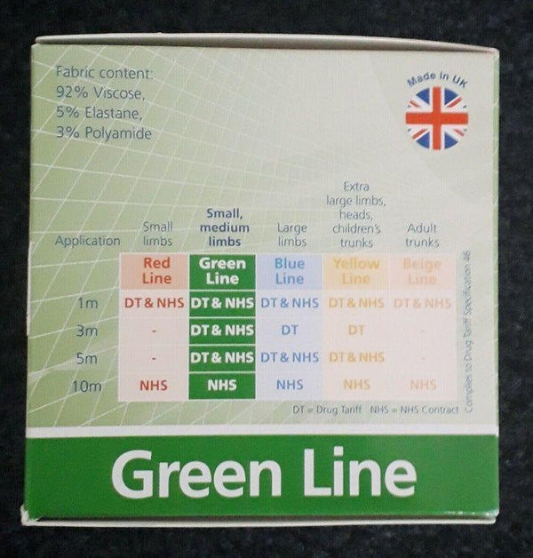 Clinifast Green Line Tubular Bandage 5cm x 3m | EasyMeds Pharmacy