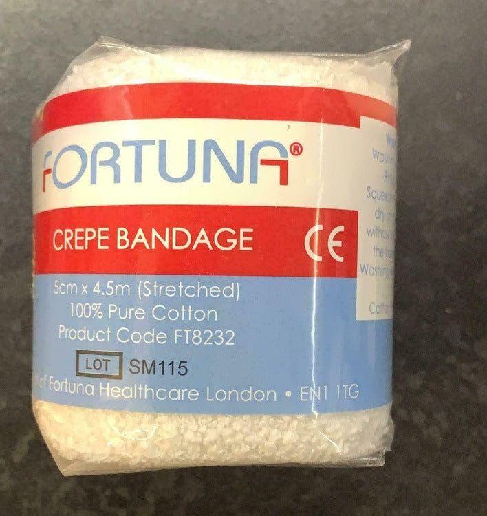 Crepe Bandage 5cm x 4.5m x 10 - Dressings - Crepe - EasyMeds Pharmacy
