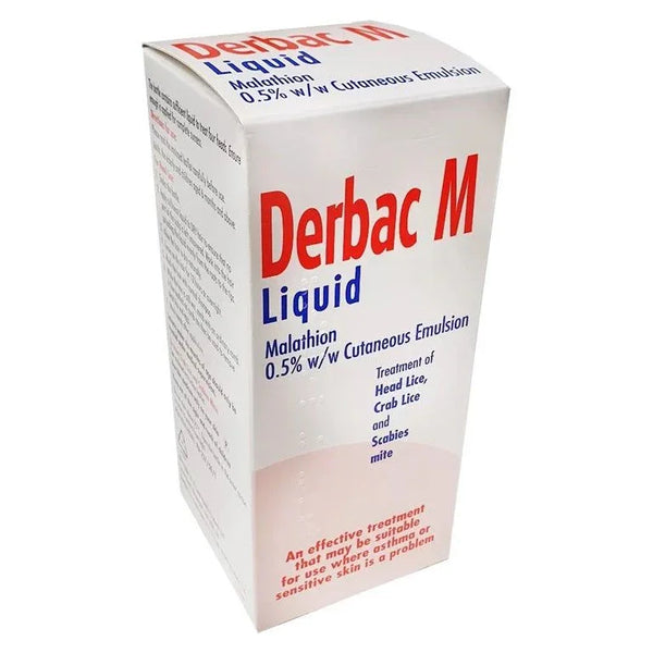 Derbac M Liquid Cutaneous Emulsion 150ml | Discreet |EasyMeds Pharmacy