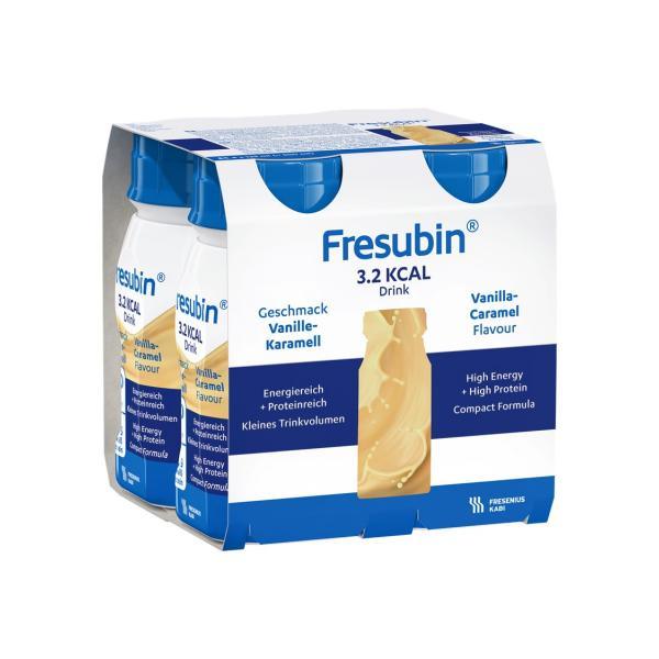 FRESUBIN 3.2Kcal Nutritional Drink Vanilla/Caramel 125ml x 4