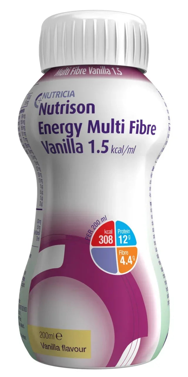 Nutrison Energy MultiFibre Vanilla 200ml | EasyMeds Pharmacy