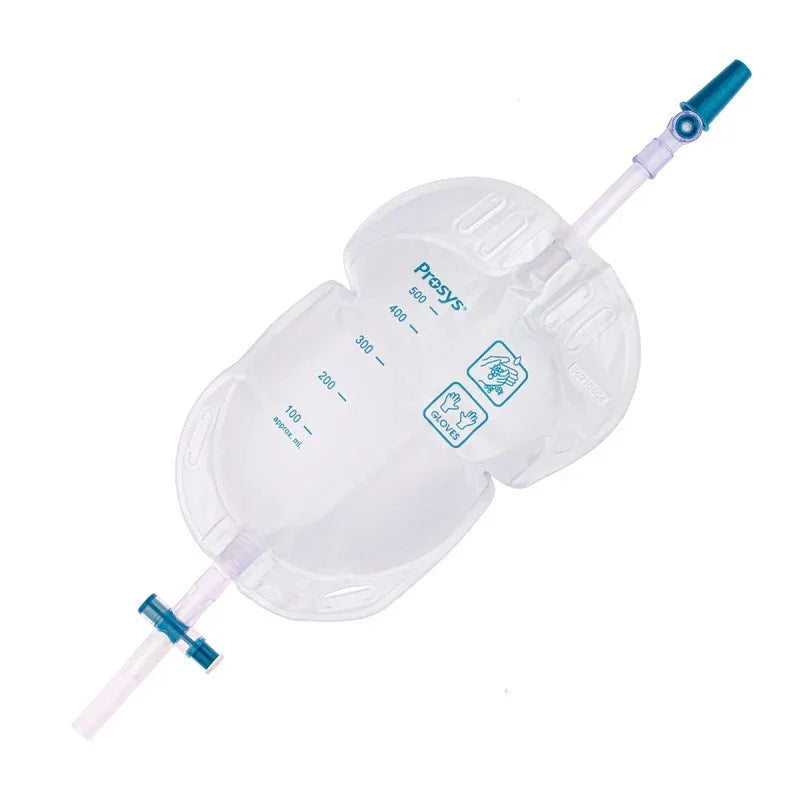 Prosys Leg Bag 350ml Short tube Slide tap x 10 | Sterile Urinary Leg ...