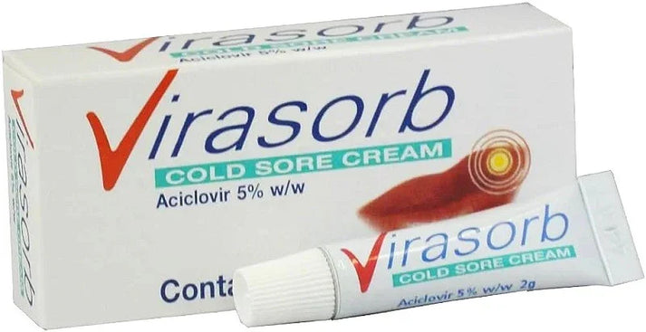 Virasorb 2g Cold Sore Cream|Fast Relief|EasyMeds Pharmacy