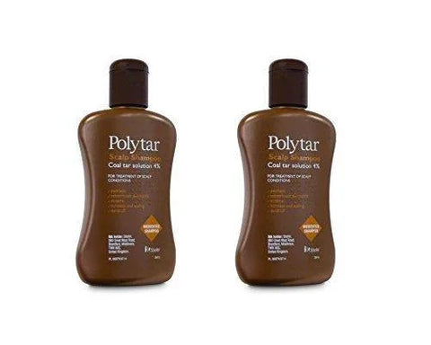 Polytar Scalp Shampoo 150ml - Coal Tar 4% Scalp Cleanser