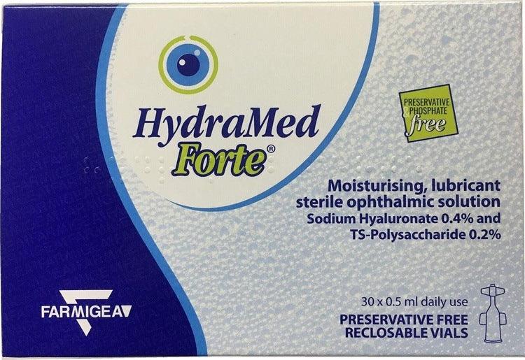 HydraMed Forte Eye Drops 30 x 0.5ml Daily Dose Units