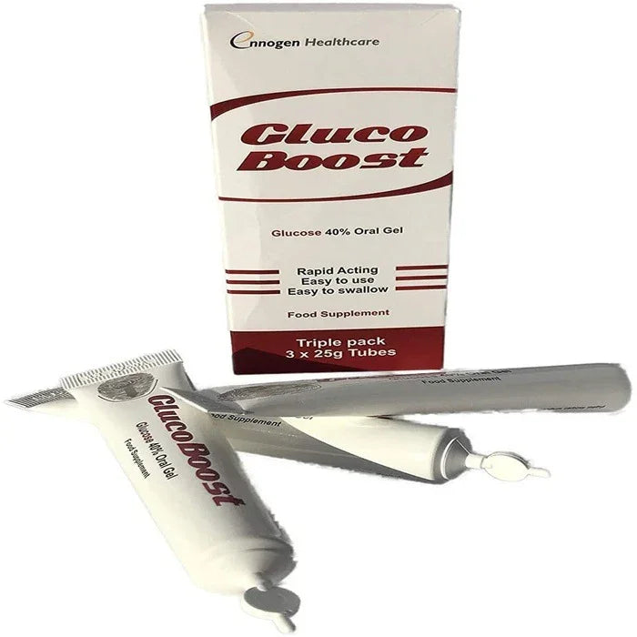 GlucoBoost Oral 40% Glucose Gel 25g x 3 | EasyMeds Pharmacy