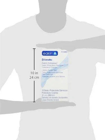 Eakin Cohesive Ostomy Seals Small 48mm x 10 (839002) | EasyMeds Pharmacy