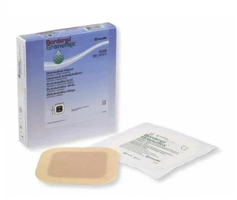 Granuflex Bordered Sterile Dressing(s) 15cm x 15cm Ulcers/Burns/Wounds ...