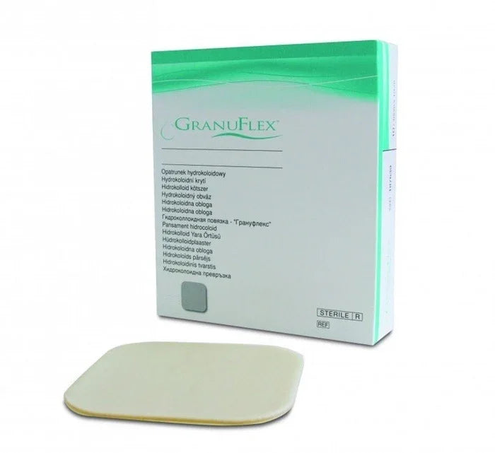 Granuflex Hydrocolloid Dressing(s) 10cm x 10cm - Ulcers/Burns/Wounds ...