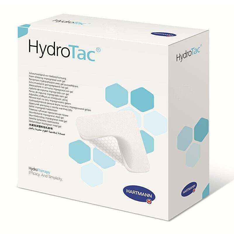 Hydrotac Round Foam Wound Dressing 6cm x 6cm x 10 - Dressings ...