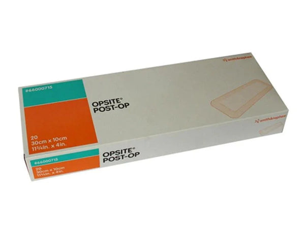 Opsite Post-Op Wound Dressings 10cm x 30cm x 20 | EasyMeds Pharmacy