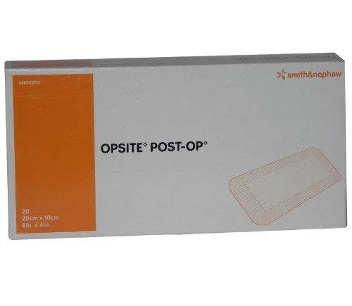 Opsite Post-Op Wound Dressing - 10cm x 20cm - Box of 20