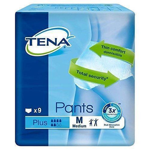 Tena Pants Plus Medium Incontinence pants x 56 (9x6) | EasyMeds ...