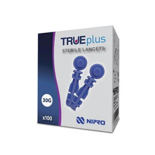 TRUEplus Sterile Lancets 30g x100 - Lancets - TRUEplus - EasyMeds Pharmacy